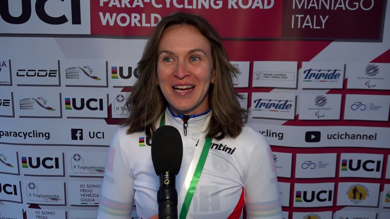 UCI Para-Cycling Road World Cup - Maniago 2023 | Samantha Bosco - YouTube
