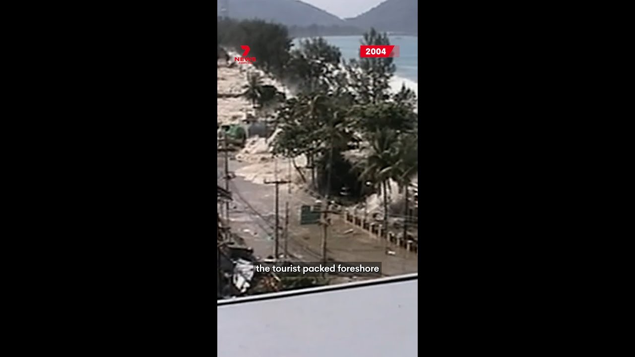 7NEWS archive: 2004 Boxing Day tsunami in Asia - YouTube