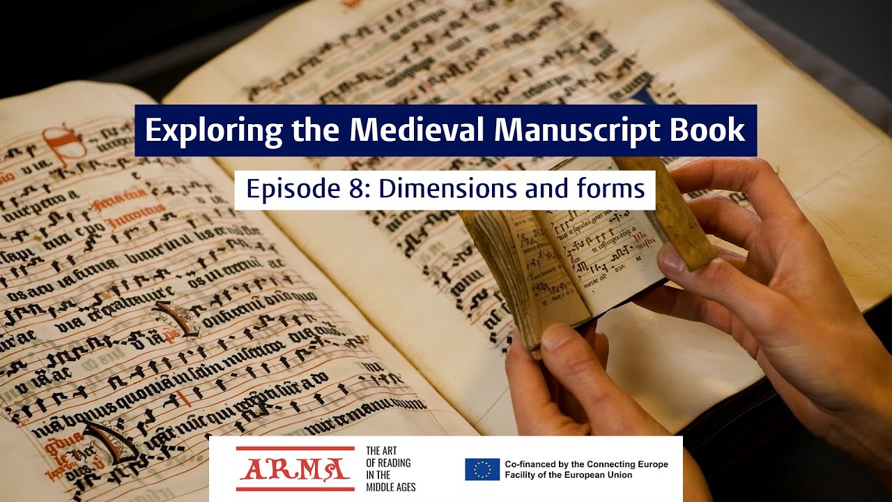 Dimensions and forms | Exploring the Medieval Manuscript Book - YouTube
