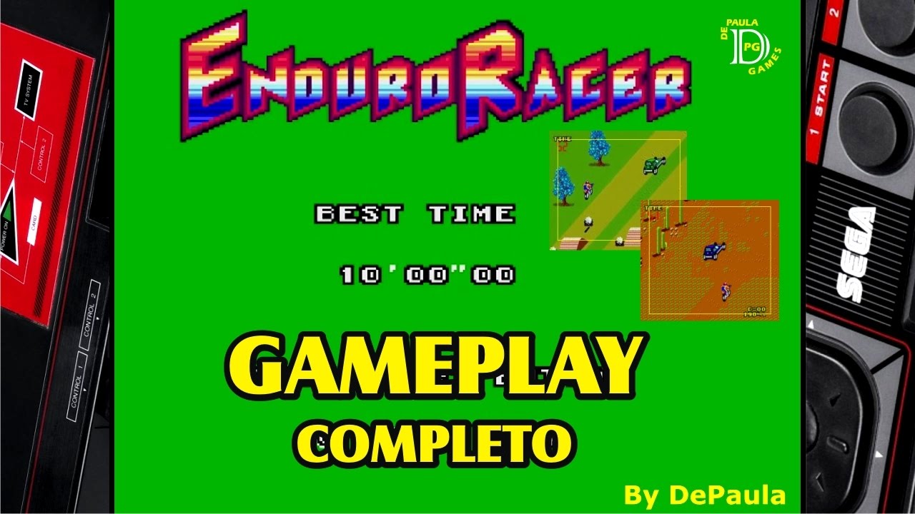 Enduro Racer MASTER SYSTEM Gameplay Completo - YouTube