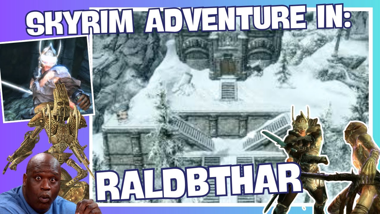 Skyrim Adventure 9: Raldbthar Exploration Part 2 (Blackreach Route ...