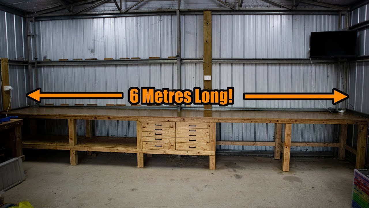 Making a Really Big Workbench! - YouTube