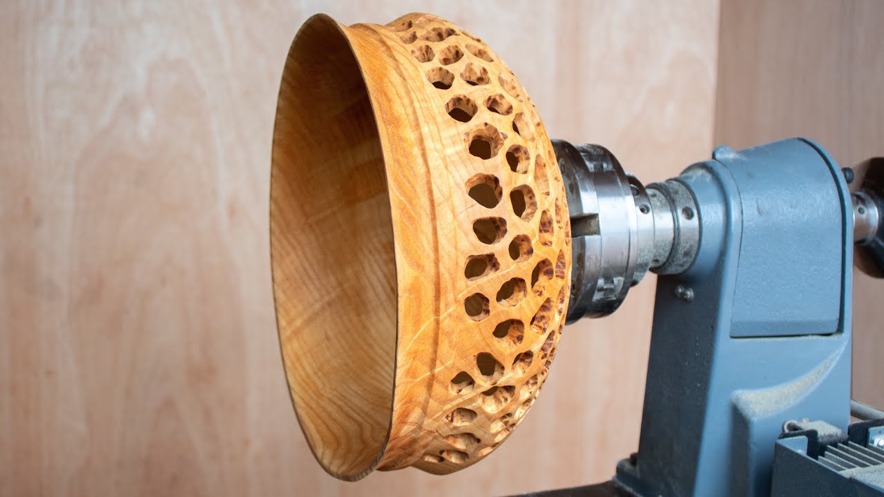 Woodturning - Hol-ey Ash!! - YouTube