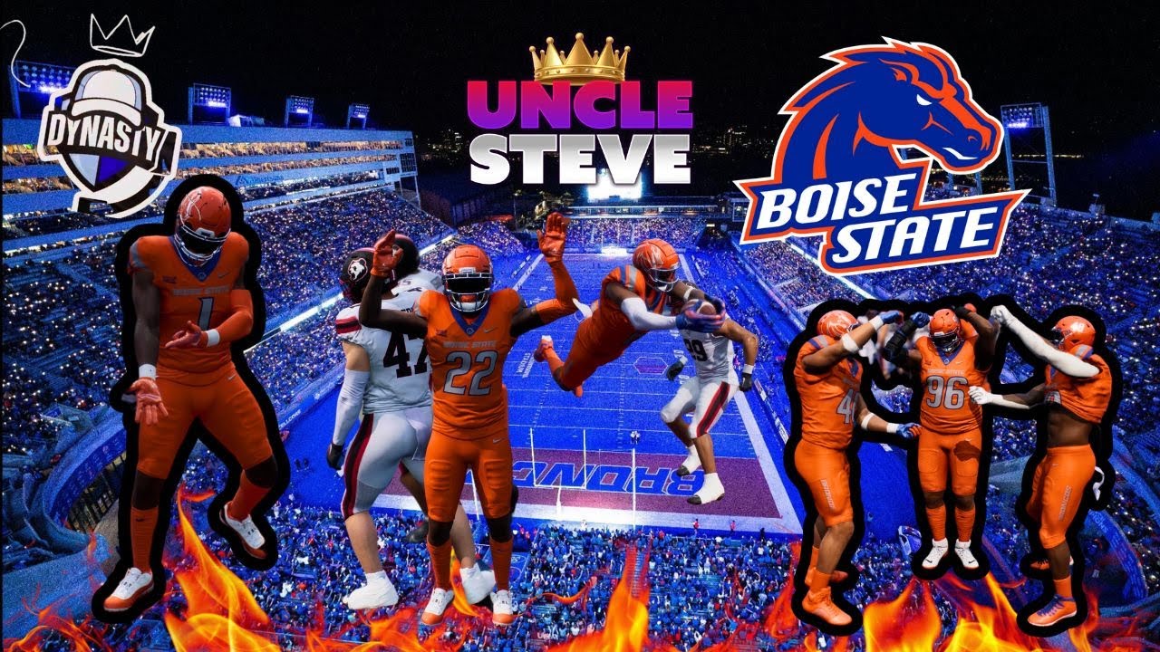 SMURF TURF Massacre! Boise State DYNASTY Rebuild Season 3 Ep.32 - YouTube