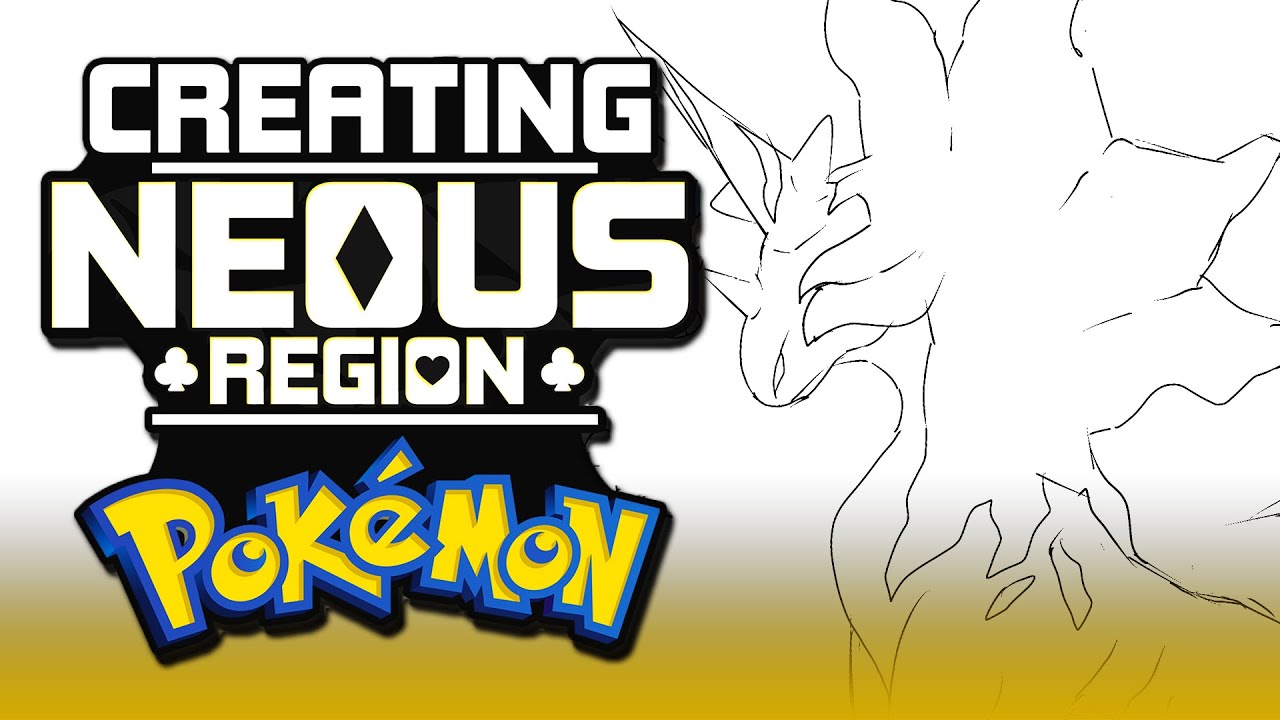 Drawing NEW Legendary Pokemon LIVE! (Neous Region) - YouTube