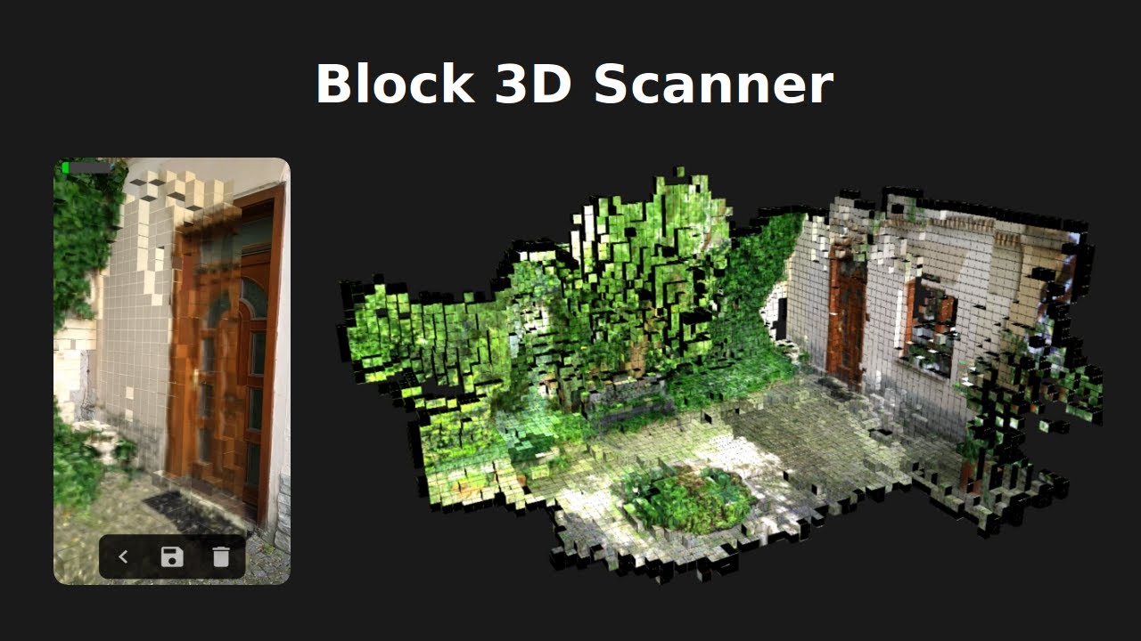 Block 3D Scanner - with Export to Minecraft - YouTube