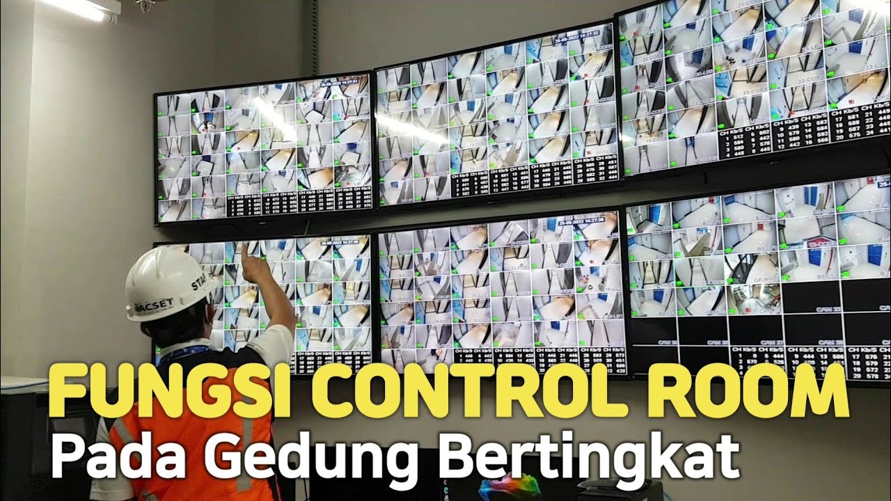Control Room | Ruang Kontrol Pada Gedung bertingkat - YouTube