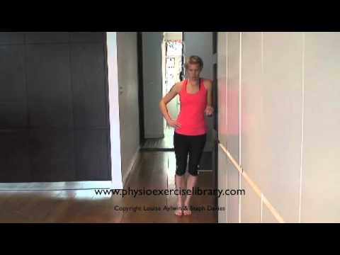 Physio Low Back Exercises: Side Glides (McKenzies) - YouTube