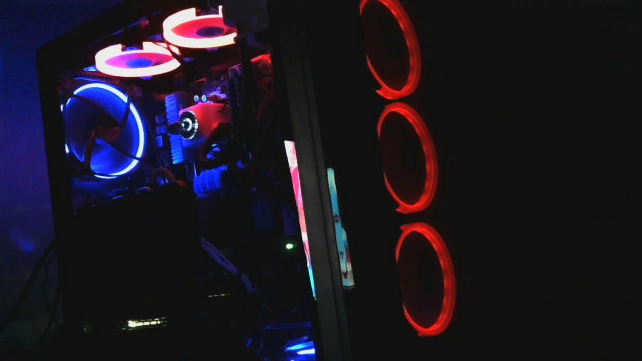 Aigo Atlantis pc Gaming Case Unboxing & Review (tempered glass) - YouTube