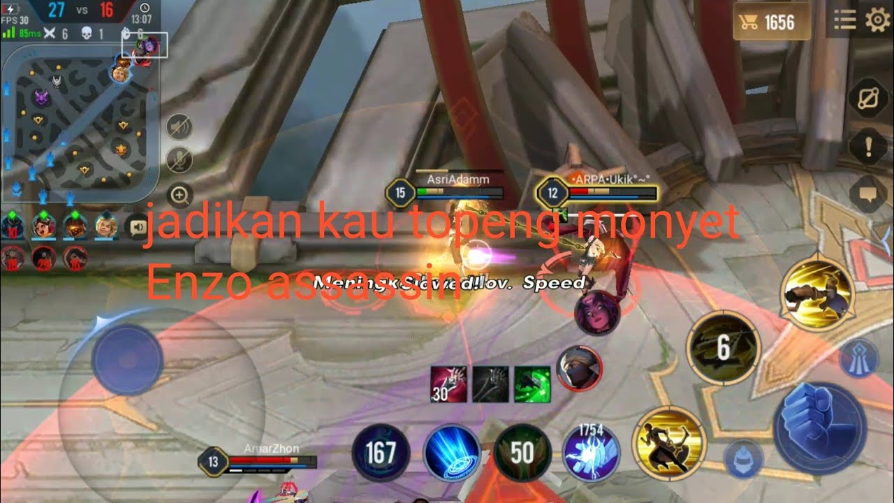 Enzo Hero assassin AOV!!! Arena of VALOR - YouTube