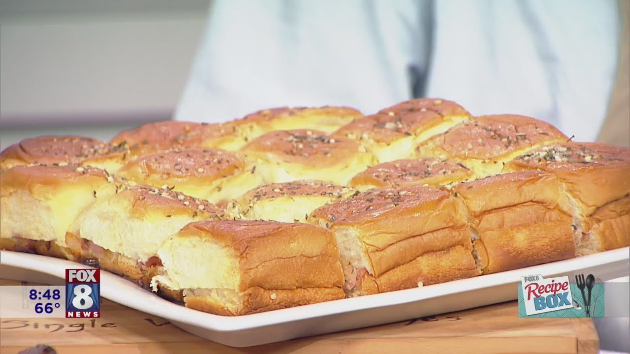 FOX Recipe Box: Baked Chopped Italian Sliders - YouTube