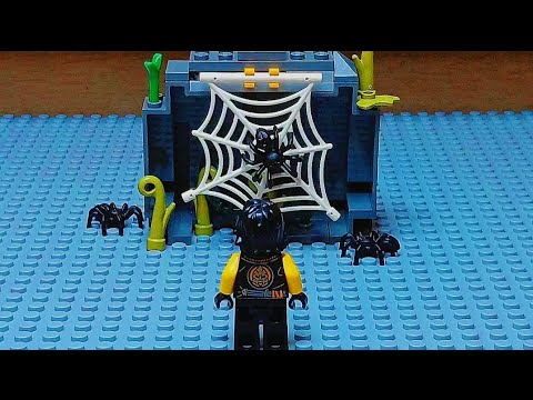 Lego Man explores a cave - YouTube