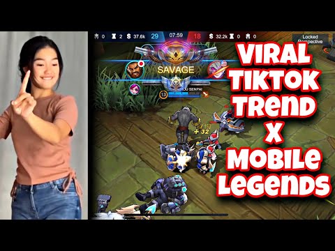 Tiktok Viral Chandrika Chika x Roger Savage || Old Trend New Video 😁 || Mobile Legends