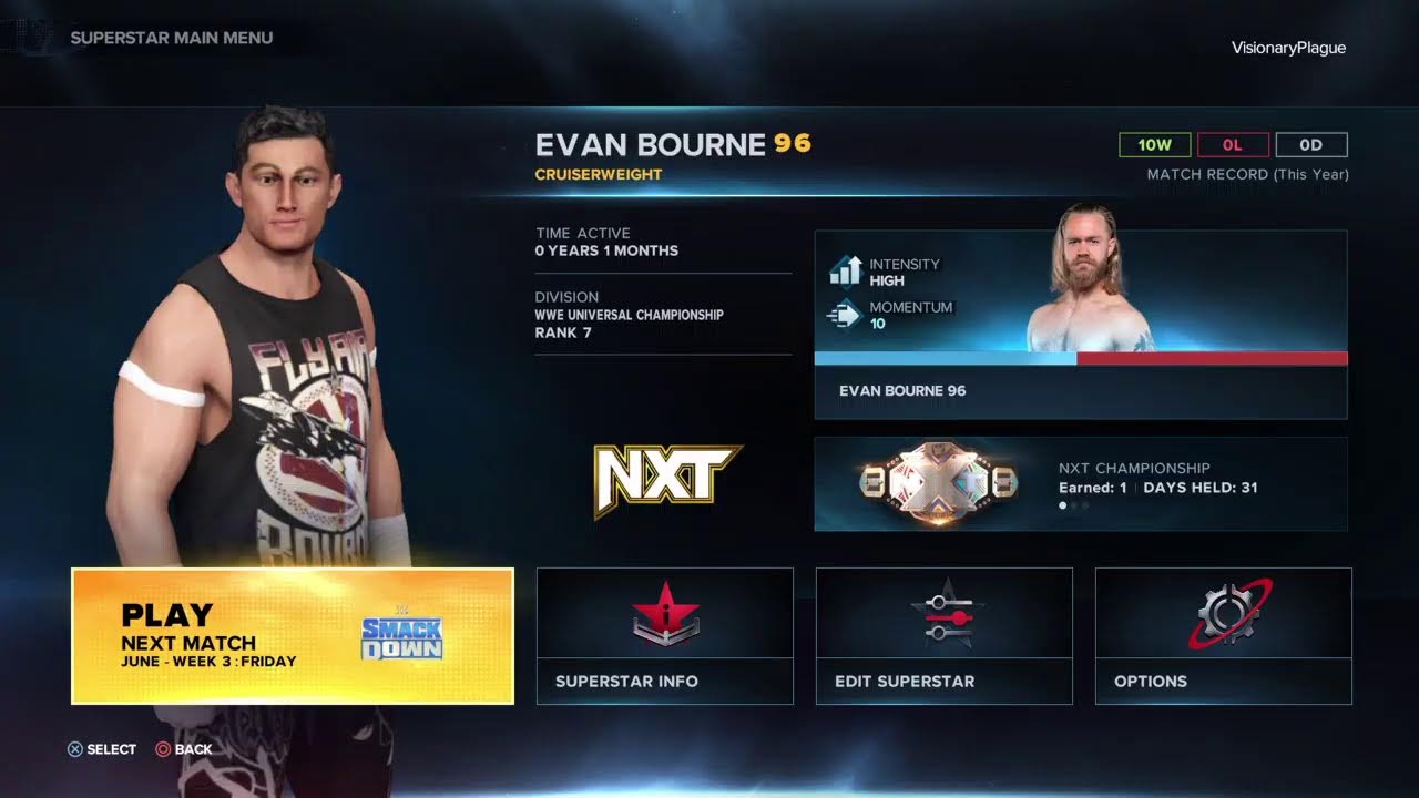 Evan Bourne Nxt