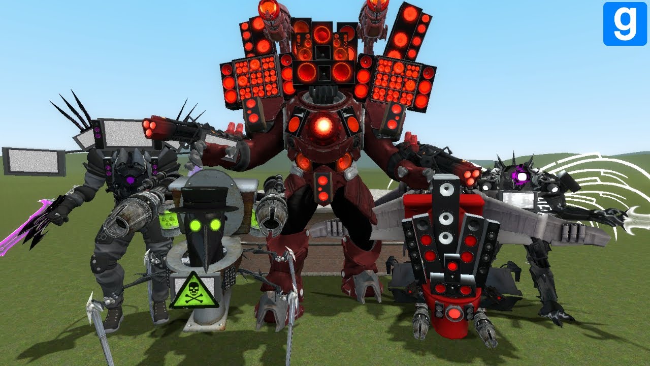 NEW EVOLUTION ALL SKIBIDI TOILETS VS UPGRADED TITANS in Garry's Mod ...