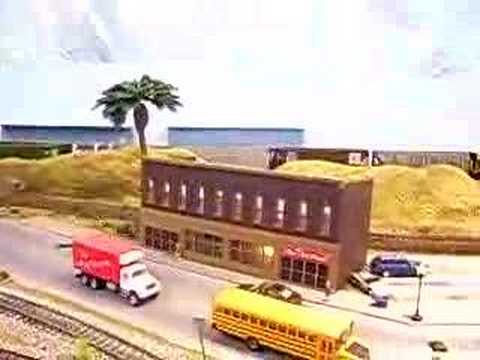 SoCal Union Pacific HO train layout tour - YouTube