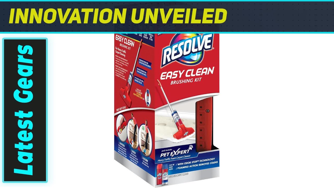 Resolve Pet Carpet Foam Spray: A Deep Clean - YouTube