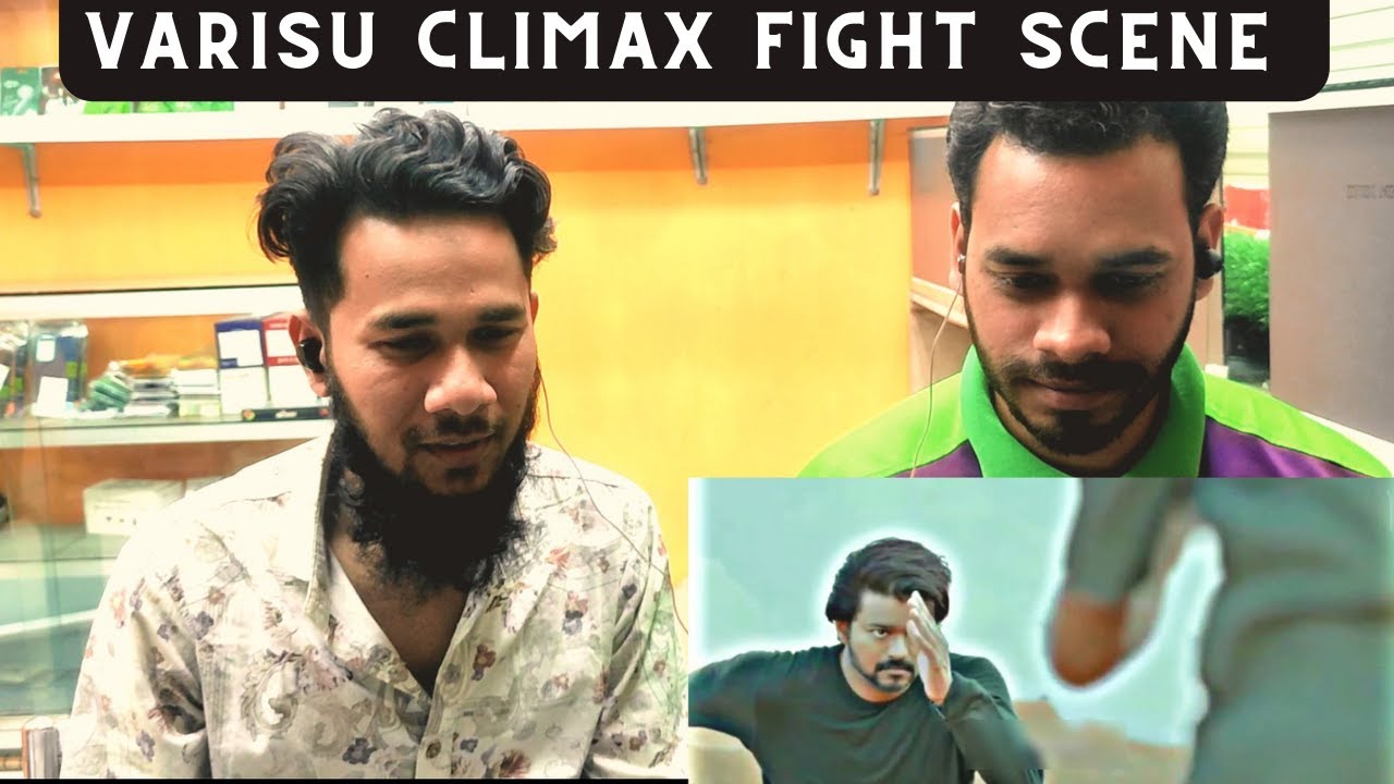 Varisu Mass Climax Fight scene Reaction|Thalapathy vijay,Rashmika ...