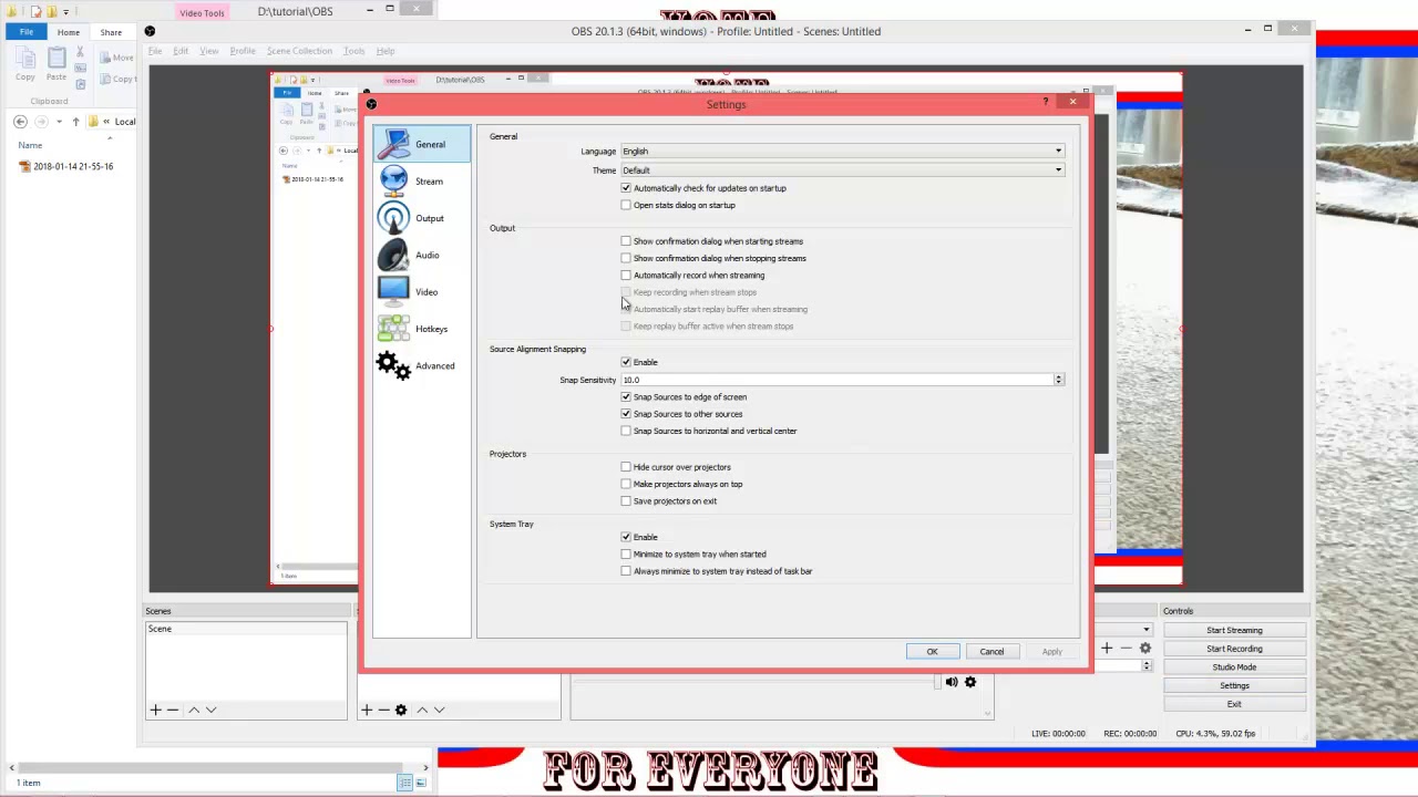 OBS Quick Setup - YouTube