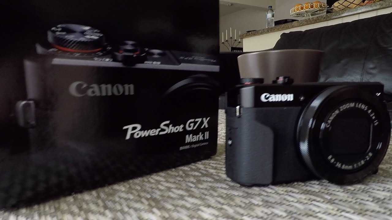 Canon G7X Mark II Finally Arrived - YouTube