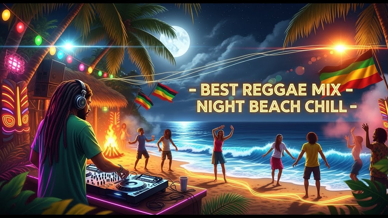 🎶 Best Reggae Mix 🎧 Night Beach Chill | Smooth Island Grooves - YouTube