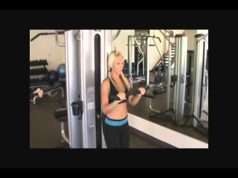 Tricep Pushdown - Machine - YouTube