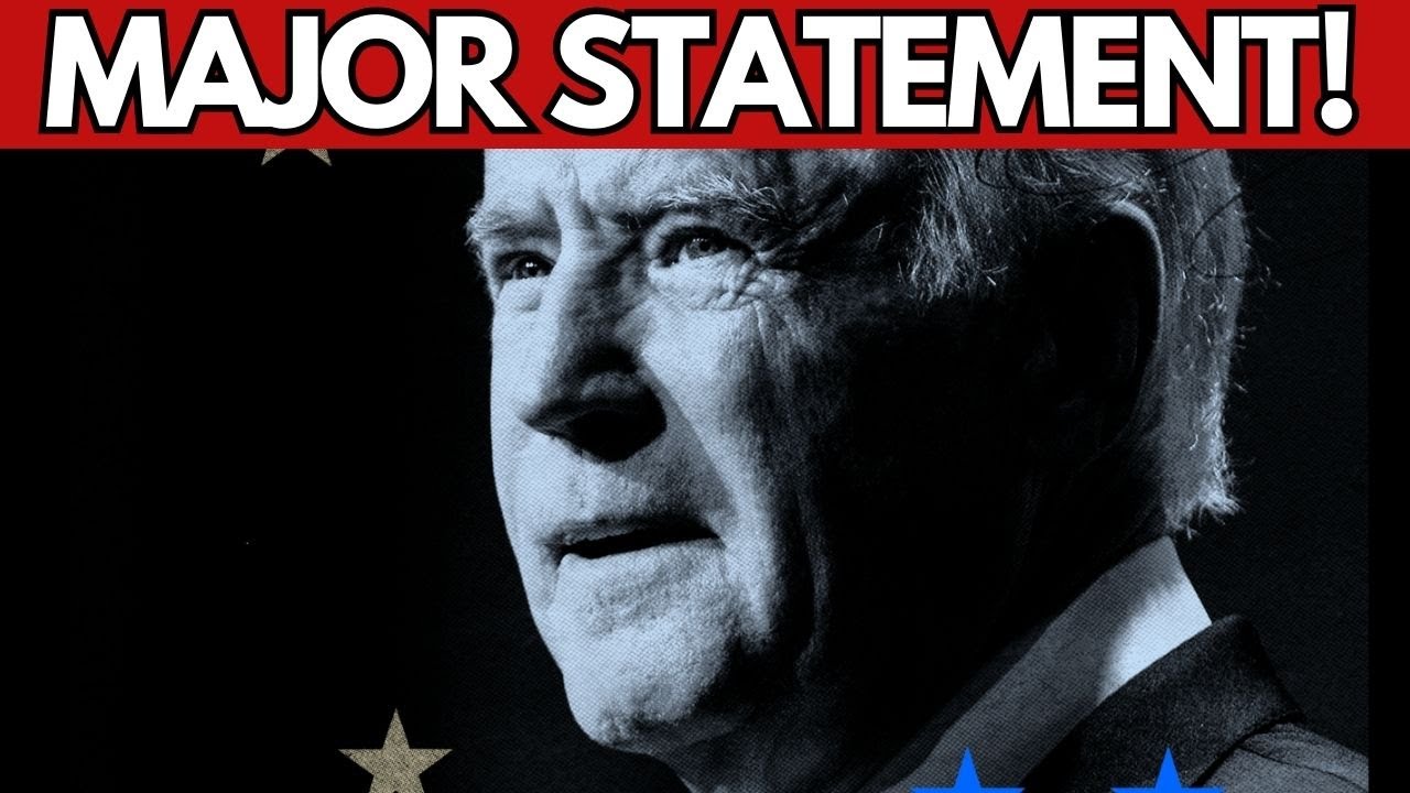 JUST IN! URGENT STATEMENT FROM THE U.S. PRESIDENT!!! - YouTube