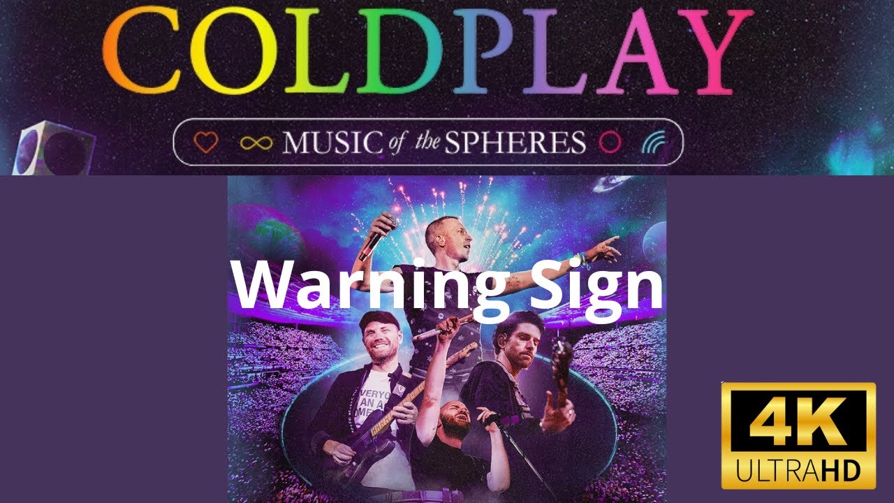 [4K] Coldplay in Bangkok - Warning Sign - YouTube