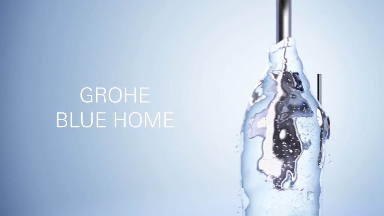 Обзор инновационного смесителя Grohe Blue Home - YouTube