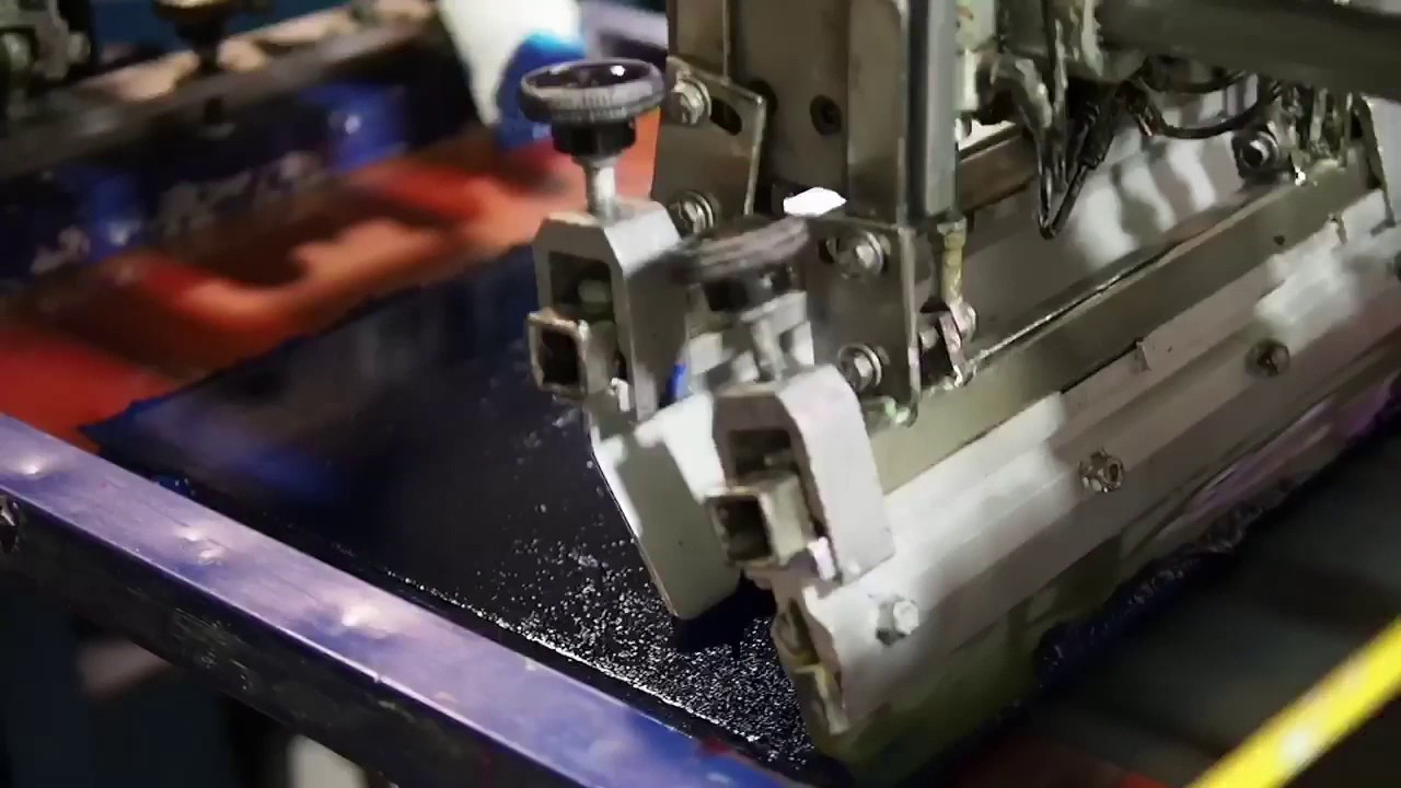 Norman Roscoe LLC - Screen Printing for The Candles (band music) - YouTube