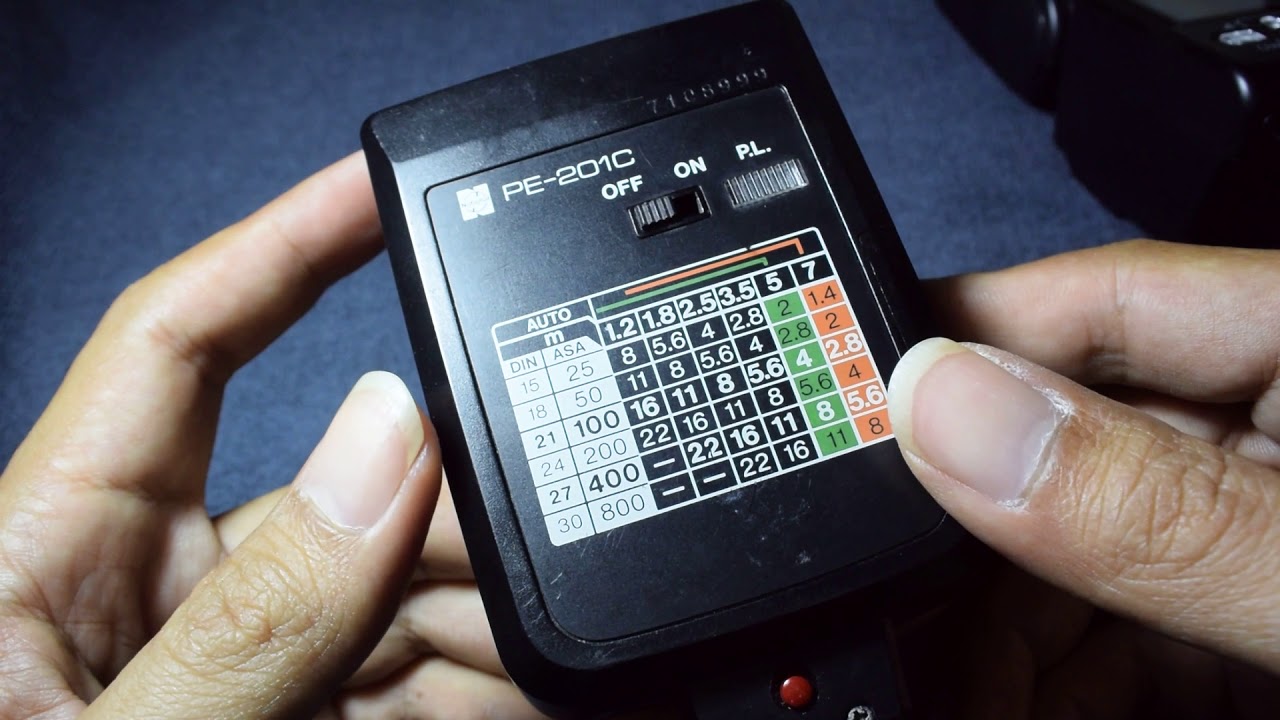 การใช้งานแฟลช แบบแมนน่วล How to use manual electronic flash - YouTube