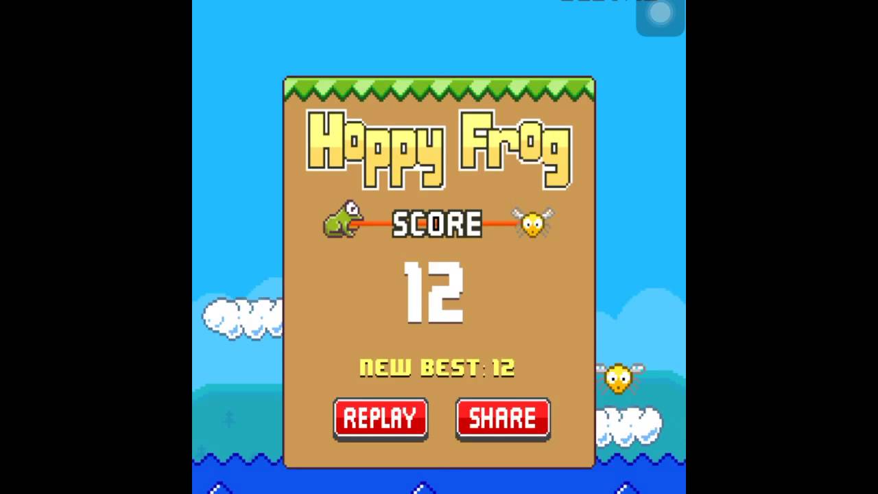 hoppy frog gameplay - YouTube