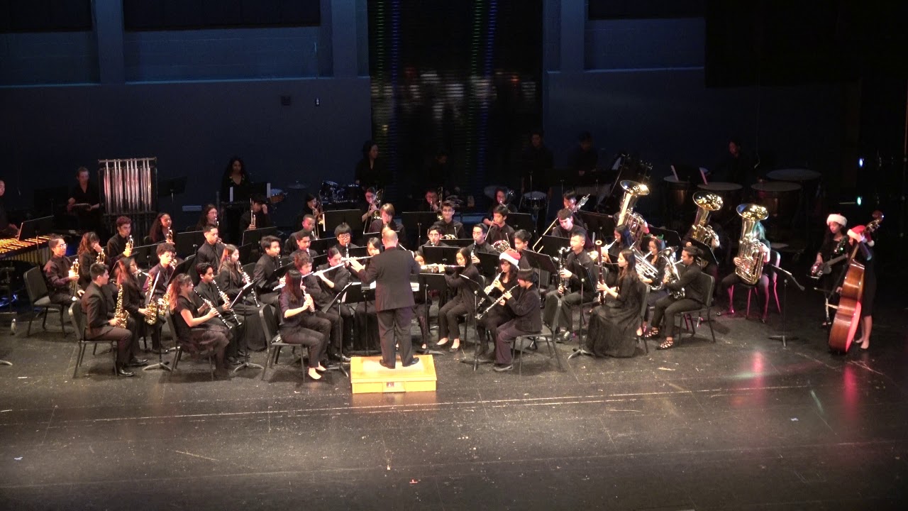 Concert Band Wind Ensemble - A Christmas Flourish - YouTube