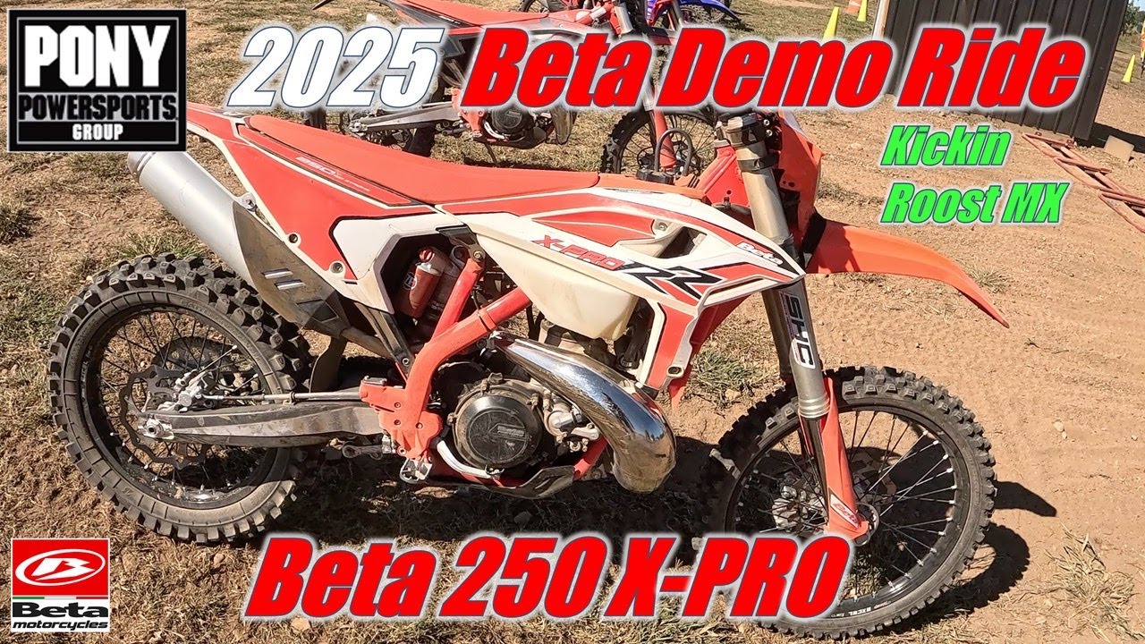2025 Beta 250 X-Pro Demo Ride - YouTube