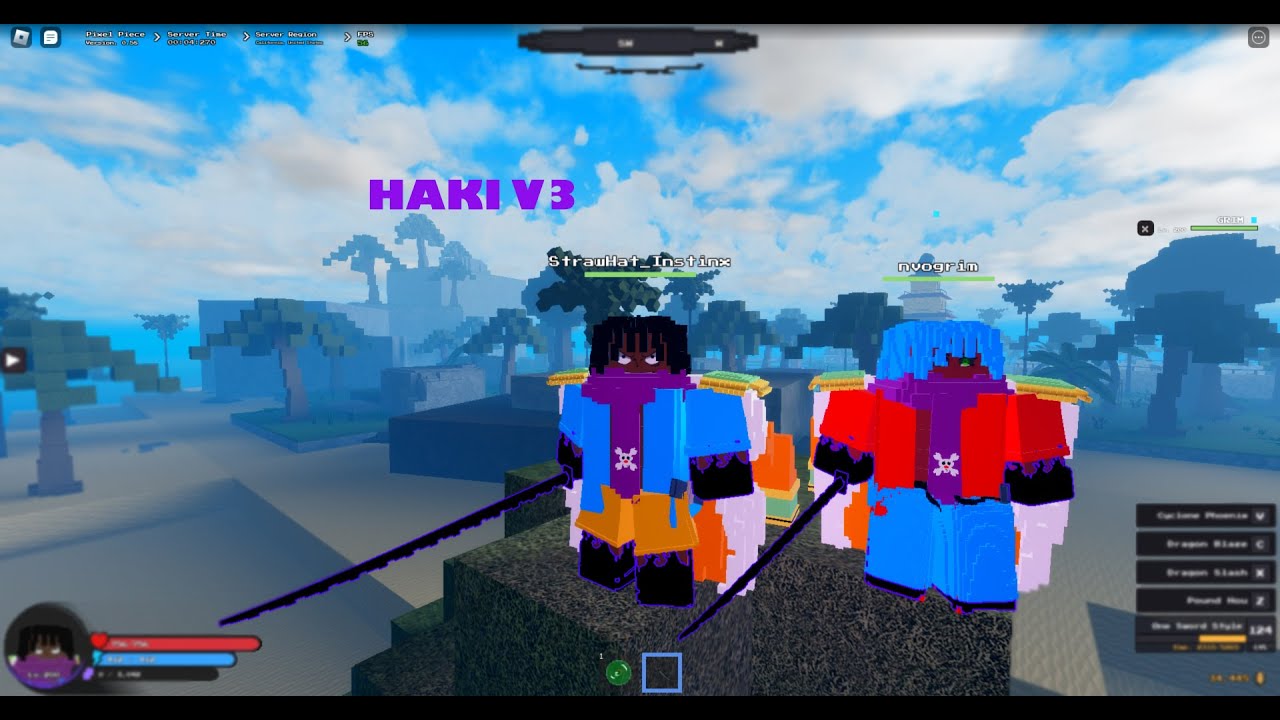 Finally Unlocked Haki V3!!! Pixel Piece - YouTube