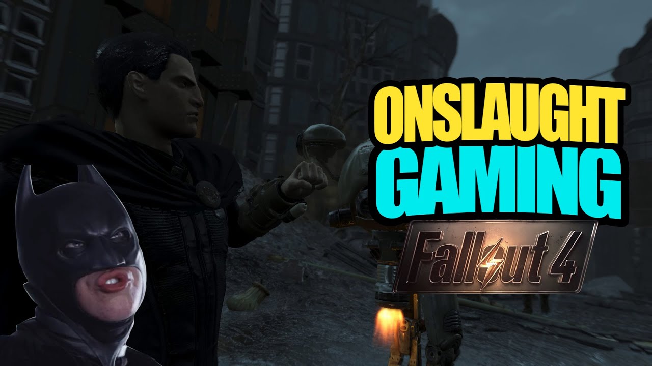 How To: Bruce Wayne (AKA Batman) in Fallout 4 - YouTube