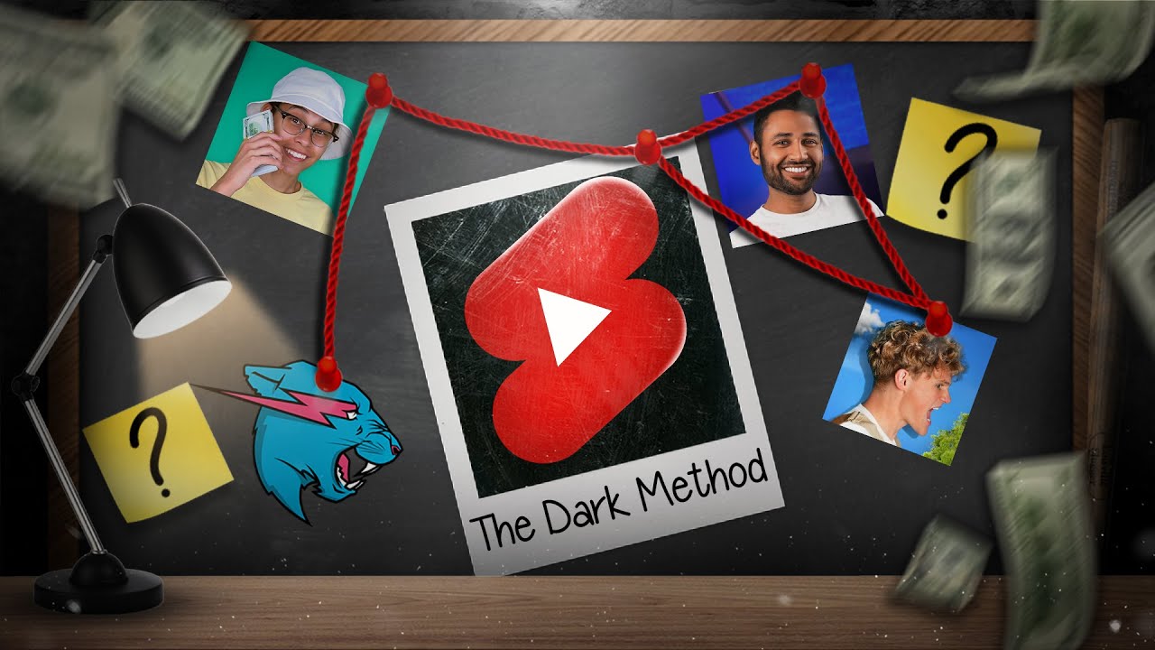 The DARK Method to Grow on Shorts... - YouTube