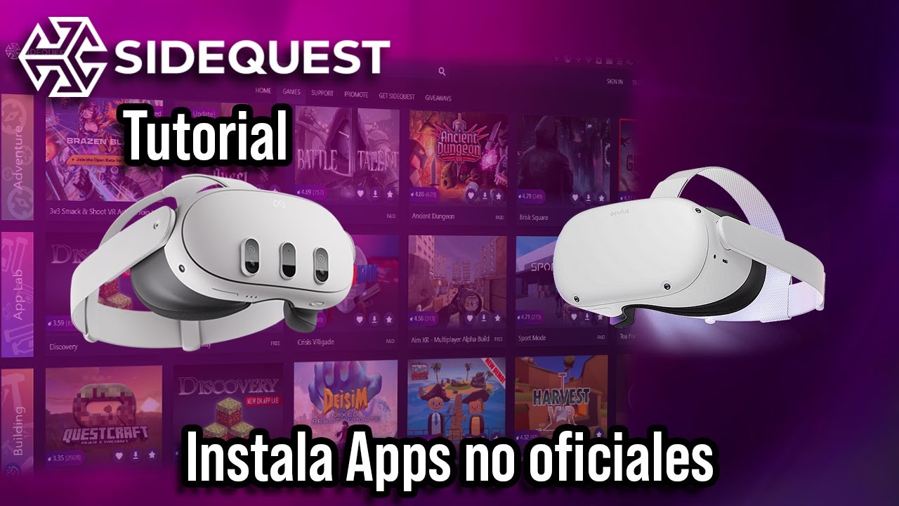 Cómo usar SideQuest para instalar apps no oficiales - Cómo instalar ...