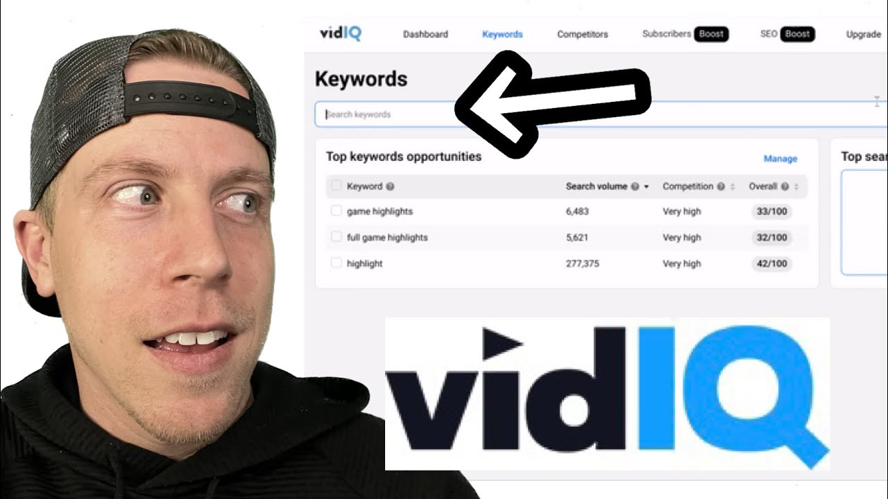 How to Use VidIQ Keyword Research Tool - YouTube