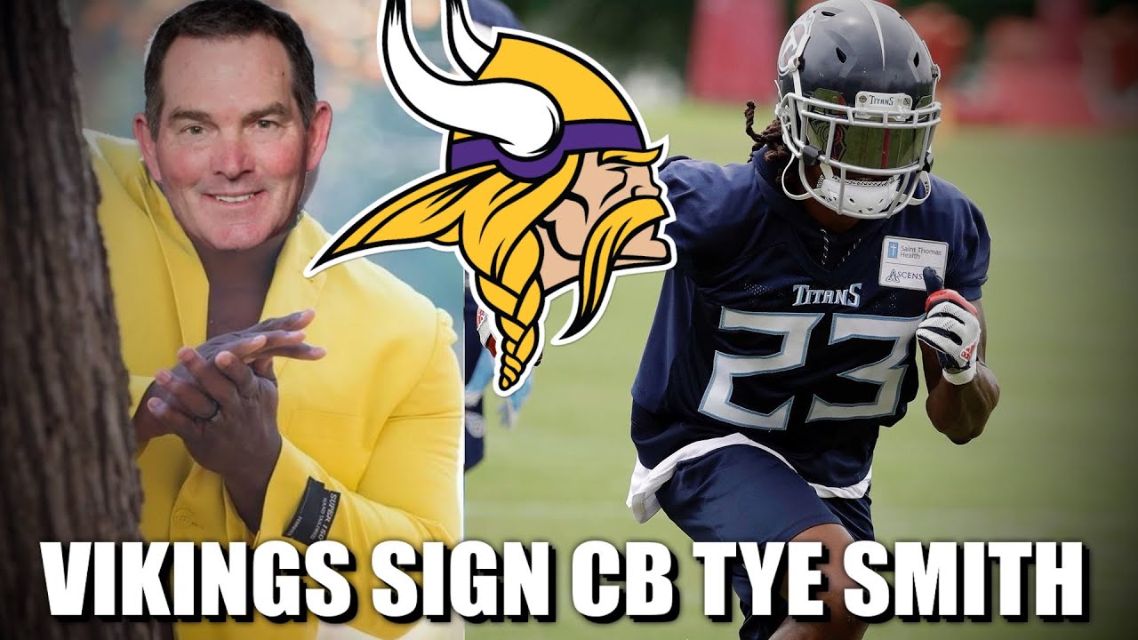 Minnesota Vikings Sign Veteran CB Tye Smith - YouTube