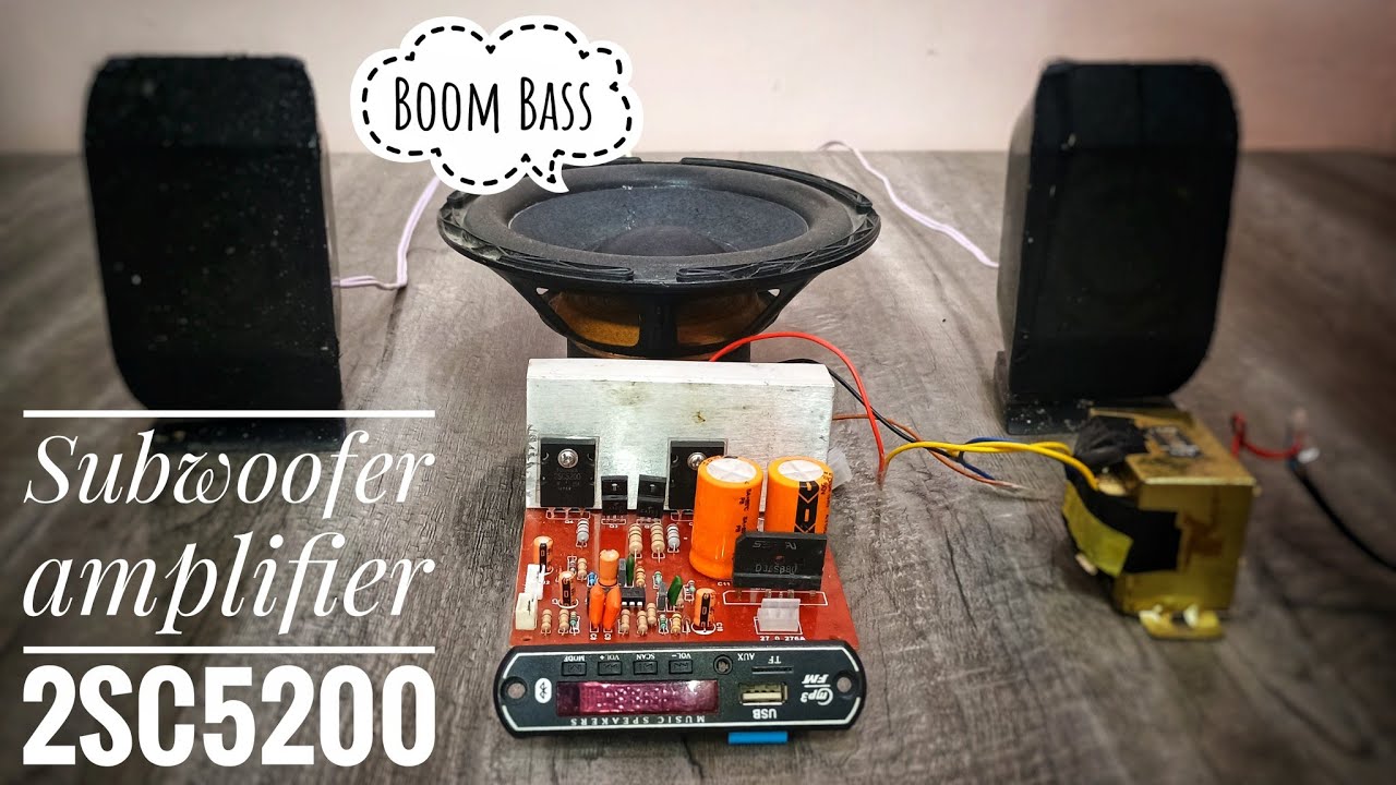 Heavy Bass Sound System 🔥MV Collection subwoofer amplifier 150 Watt ...