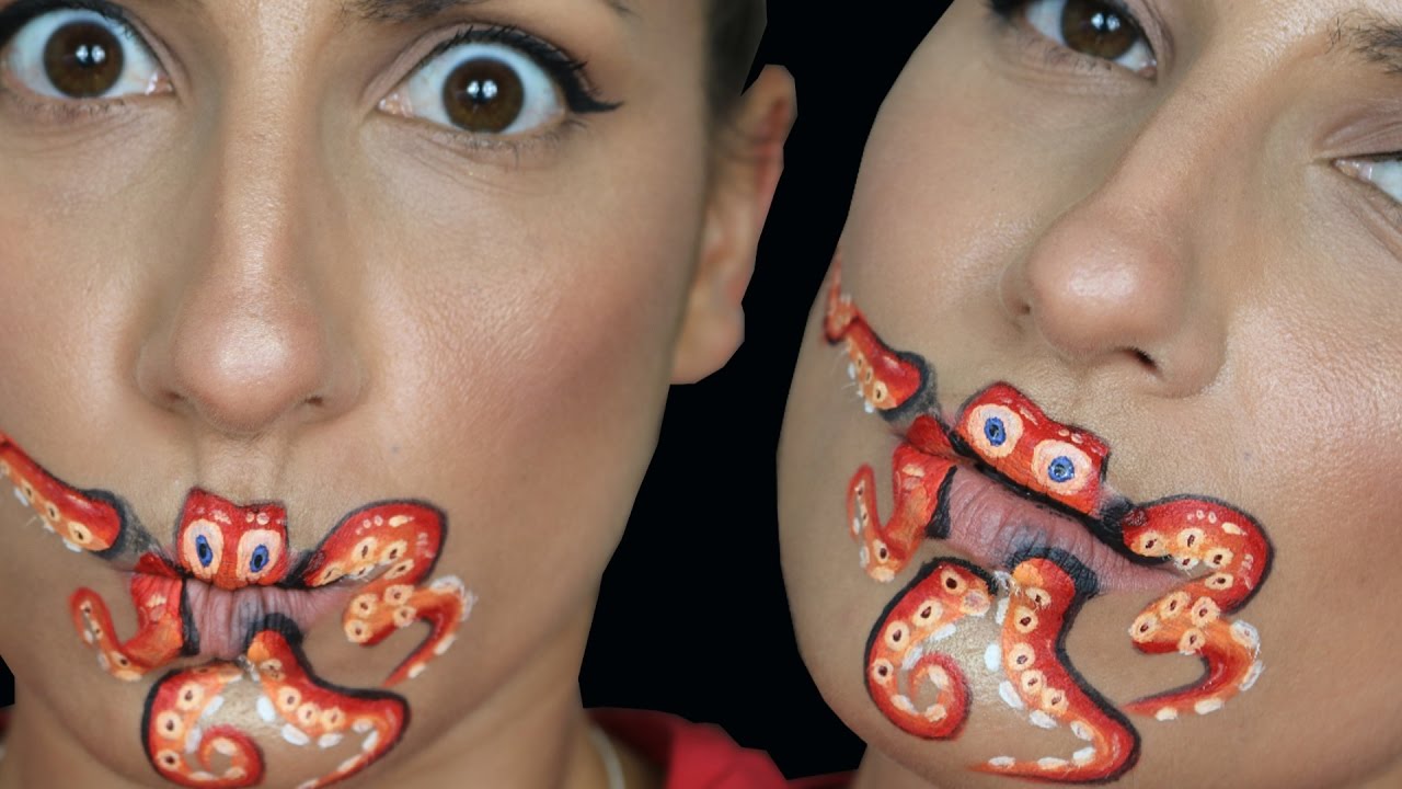 Hank the Octopus (Finding Dory) - Lip Art - YouTube