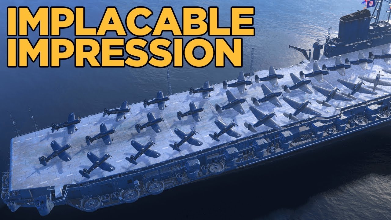 Implacable Impression - World of Warships - YouTube