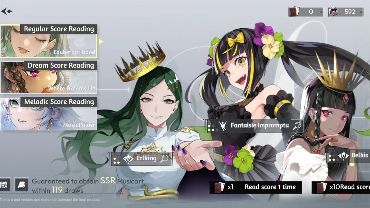 Takt op. Symphony - Gacha pity and luck pulling SSR - YouTube