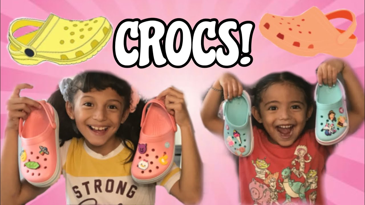 Decorating our CROCS with Charms!! 🐊📍😊 - YouTube