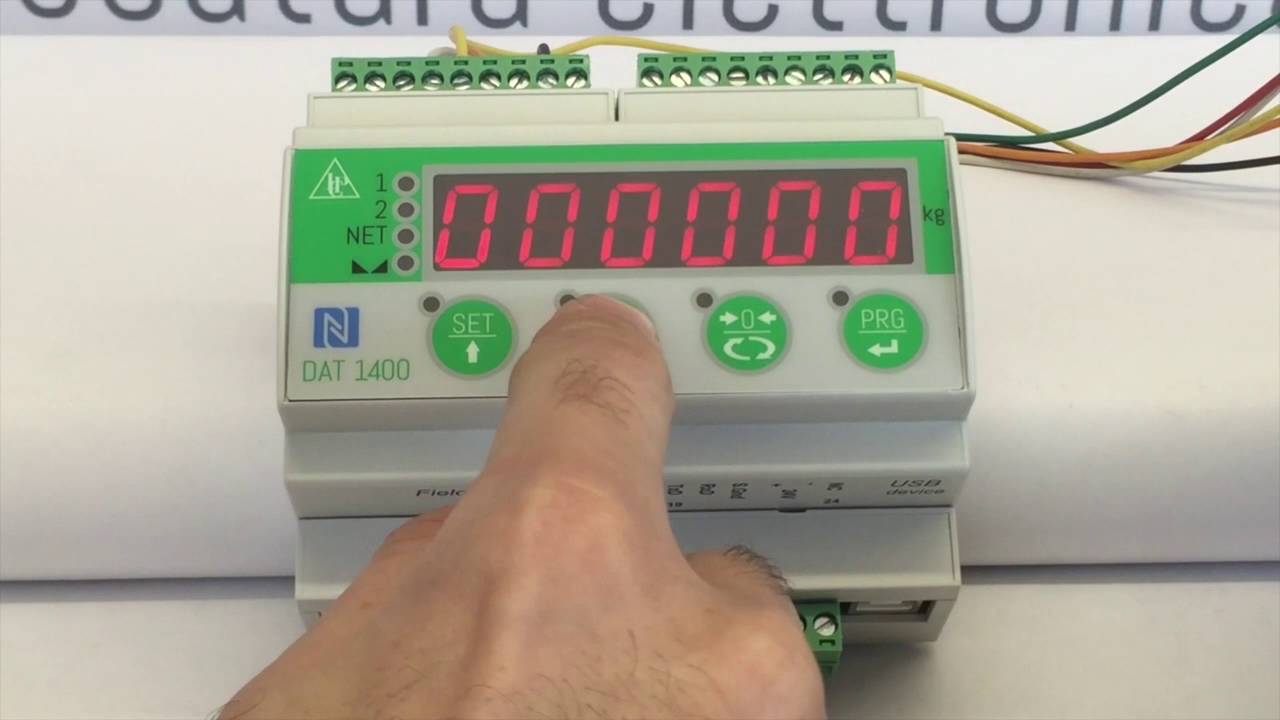 DAT 1400 TARATURA TEORICA - YouTube