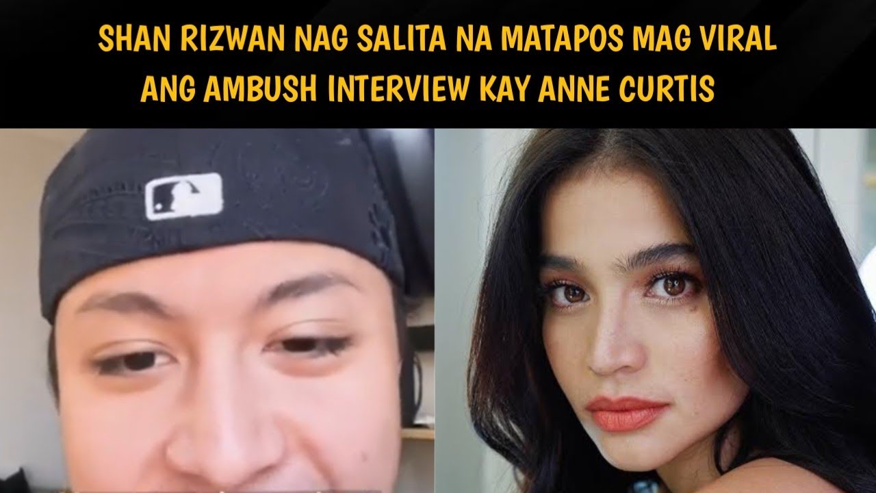Shan Rizwan nag salita na matapos mag viral ang ambush interview Kay ...