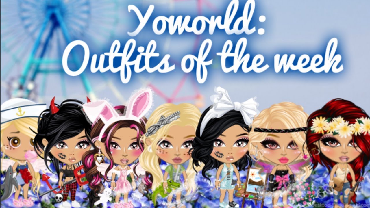 Yoworld: Outfits of the week #2 - YouTube
