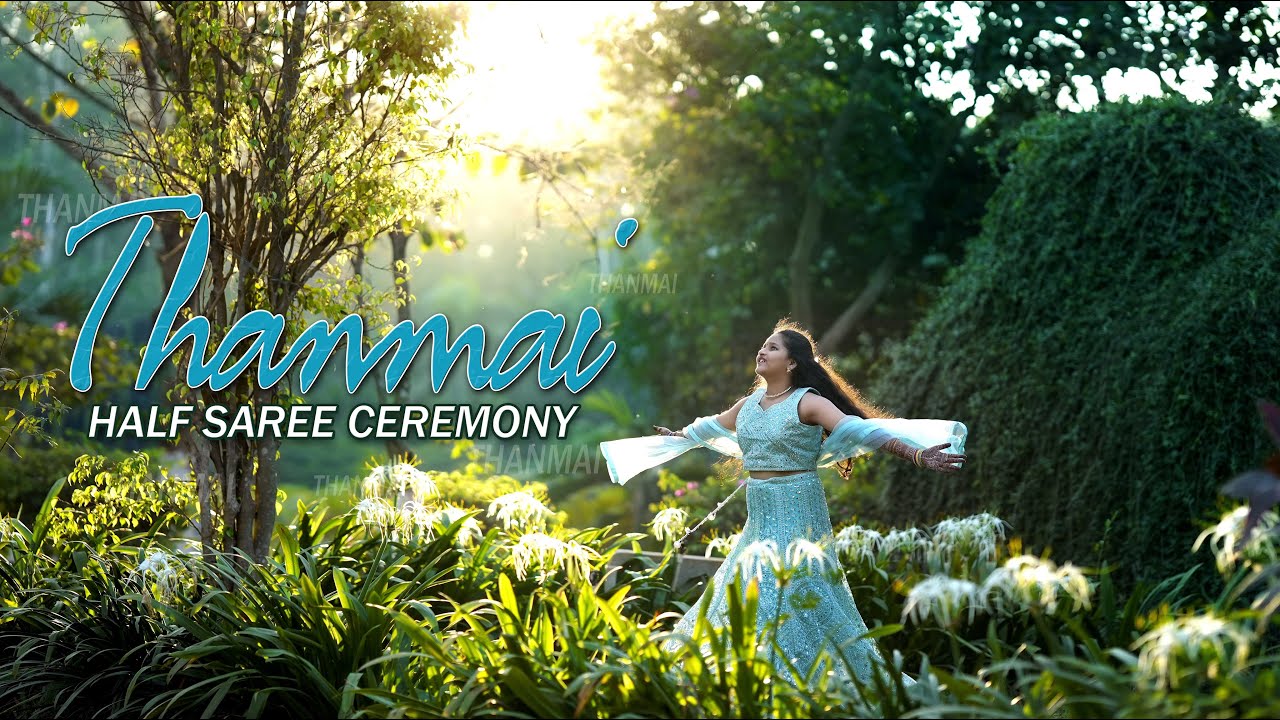 Thanmai | Half Saree Ceremony - YouTube