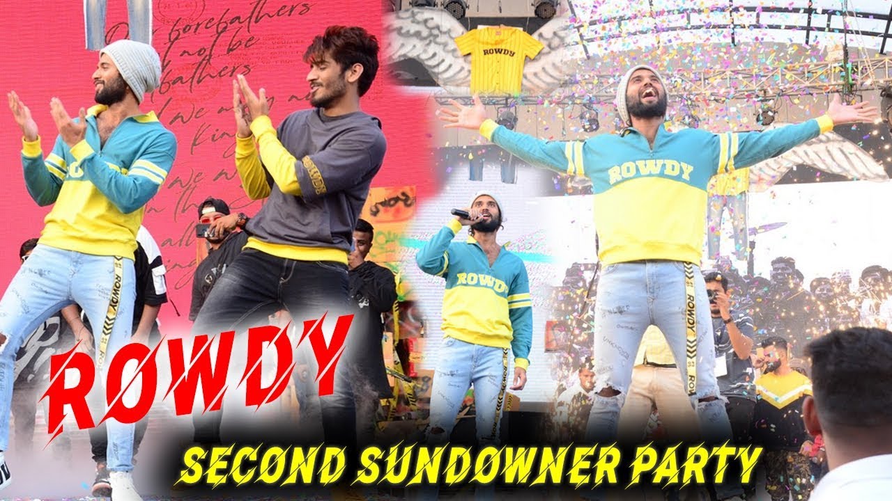 Rowdy Second Sundowner Party Full Event I Silver Screen - YouTube